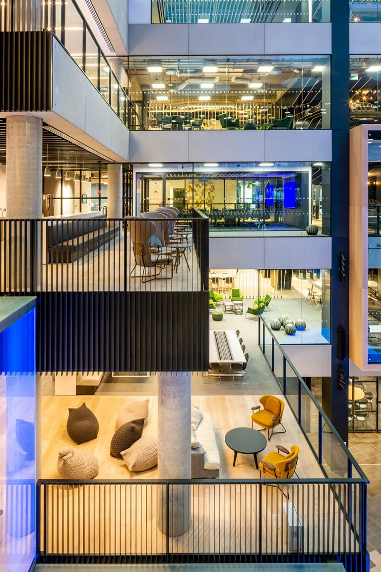 Creating an island: Microsoft Place by Gensler | IndesignLive
