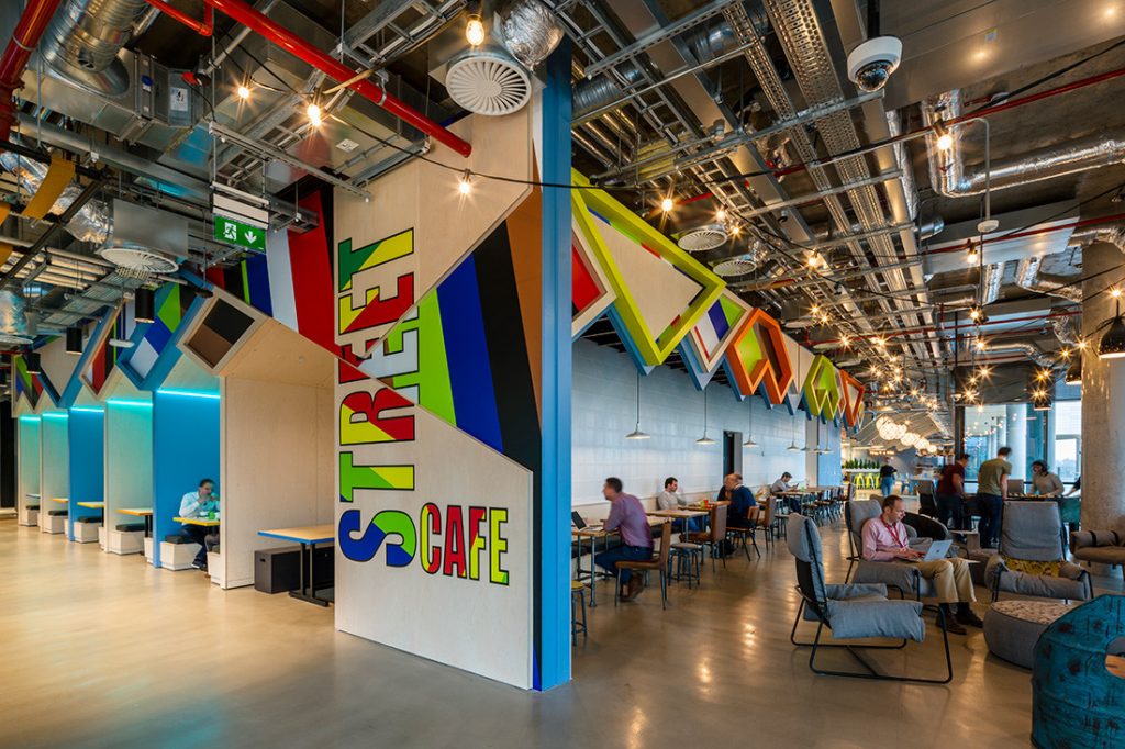 Creating an island: Microsoft Place by Gensler | IndesignLive