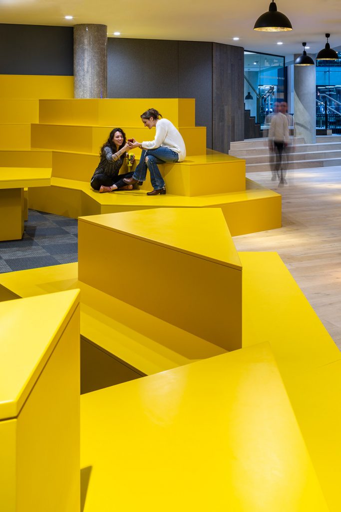 Creating an island: Microsoft Place by Gensler | IndesignLive