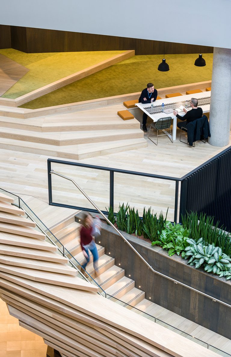 Creating an island: Microsoft Place by Gensler | IndesignLive