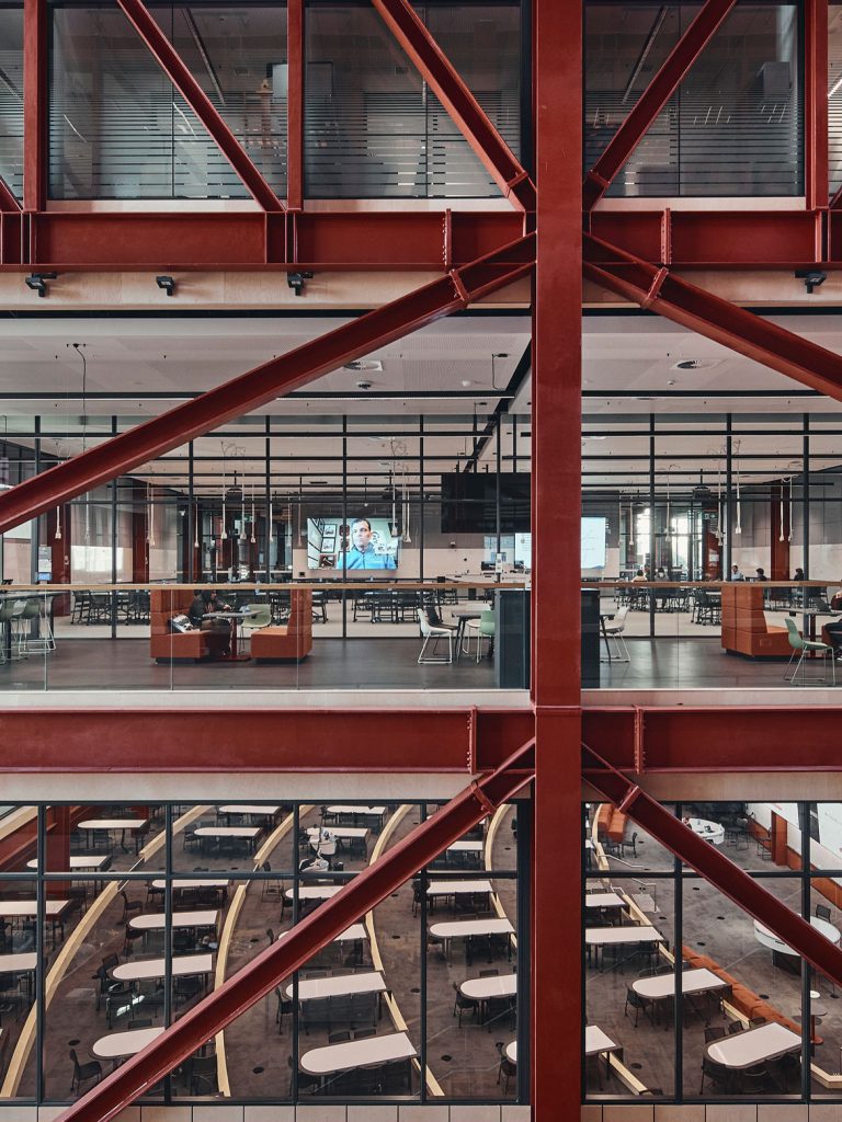 Grimshaw's Woodside Building is a "machine for learning" | IndesignLive