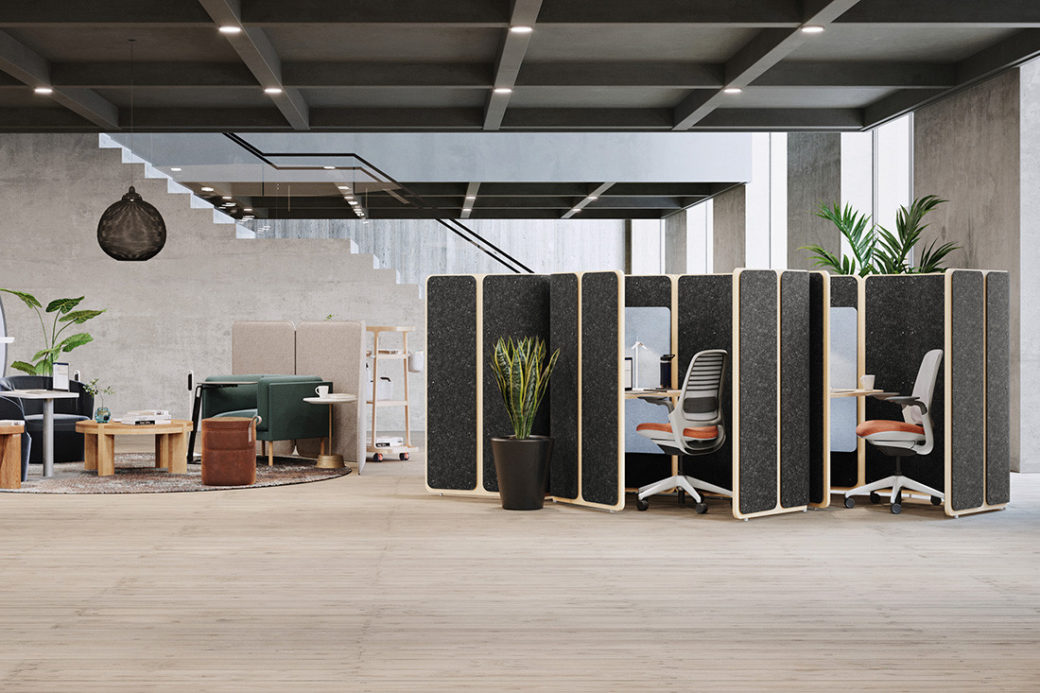 Finding middle ground between open and private workspaces | IndesignLive
