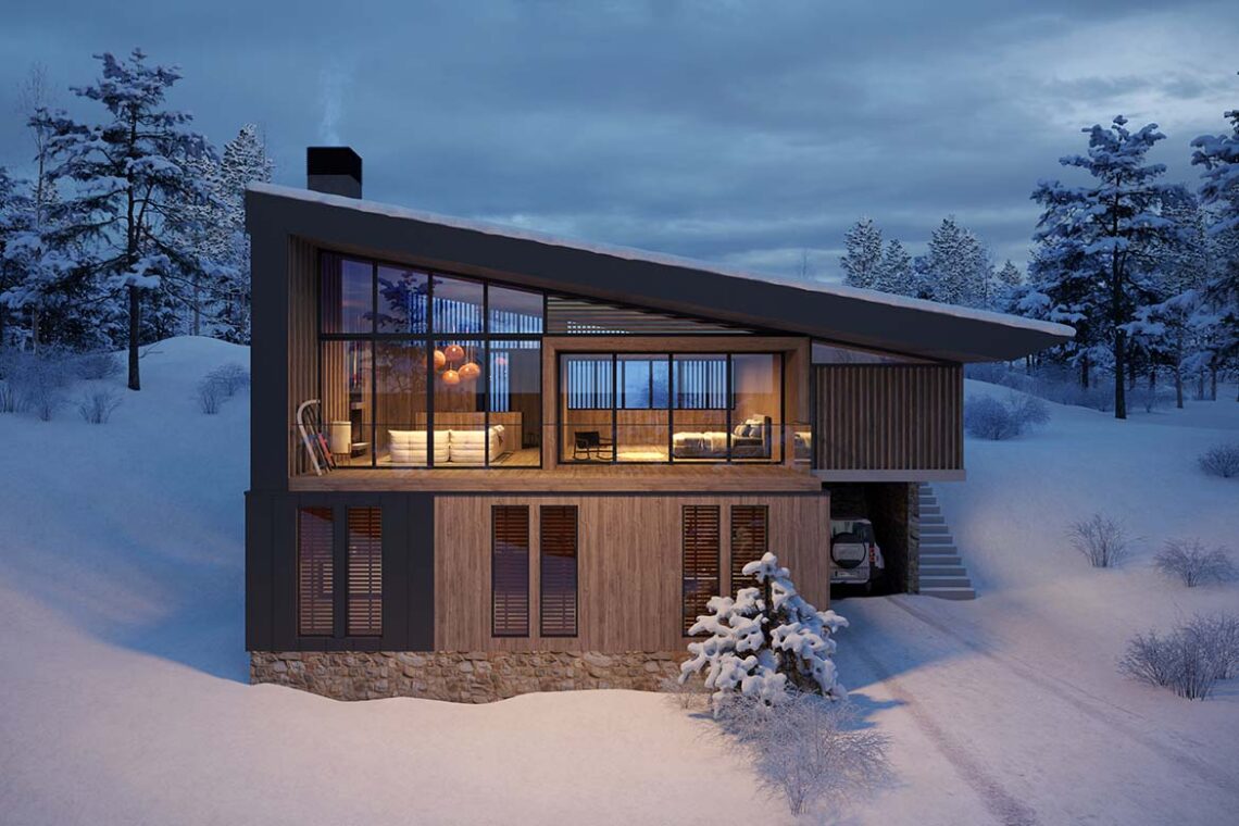 Shigeru Ban designs Odin Hills alpine luxury chalets in Japan ...
