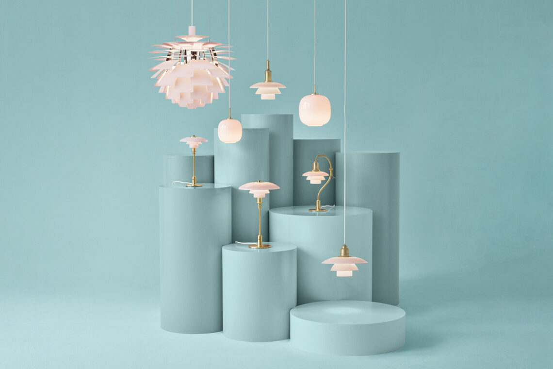 The Pale Rose Collection: Louis Poulsen’s lighting icons in full bloom ...