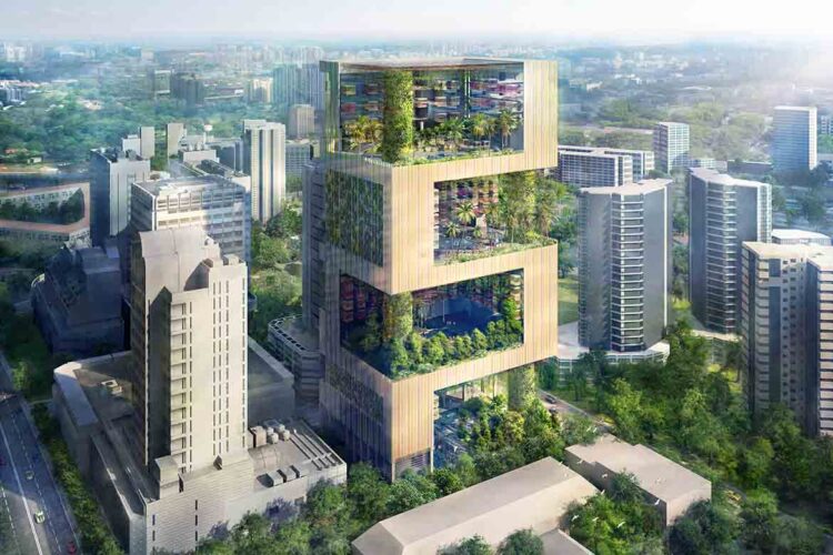 Pan Pacific Orchard is WOHA’s new prototype for high-rise tropical ...