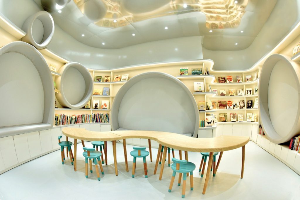 A Joan Miró inspired bookstore | IndesignLive