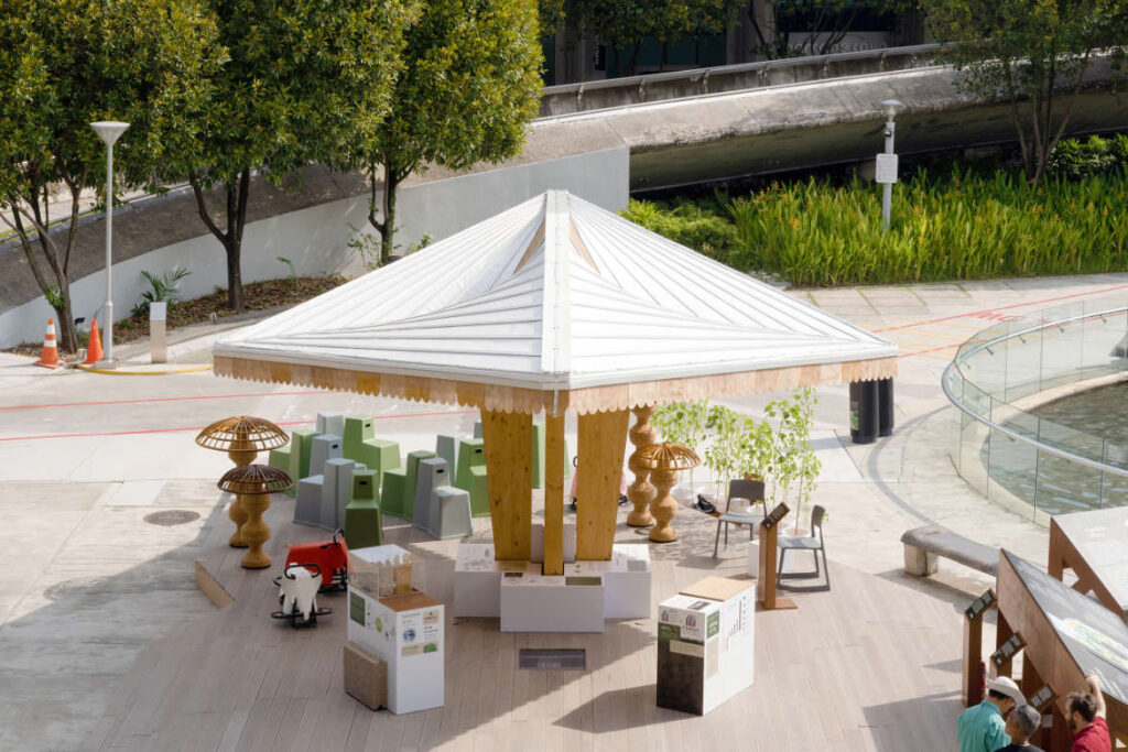 '+Pavilion explores the future of sustainable construction | Indesign ...