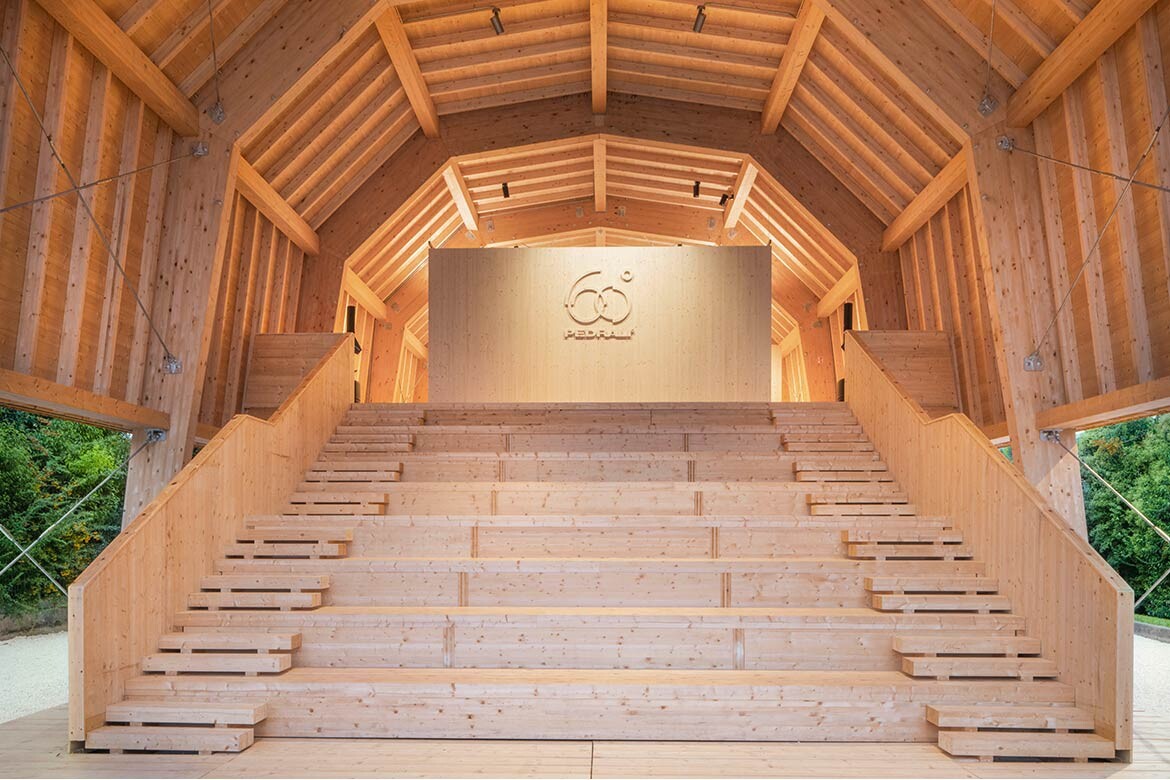 Pedrali Pavilion embraces nomadic architecture | IndesignLive