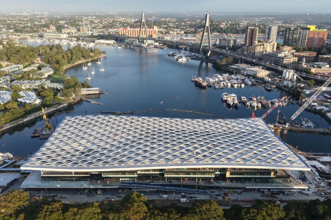 Sydney Fish Market - Roof milestone | IndesignLive