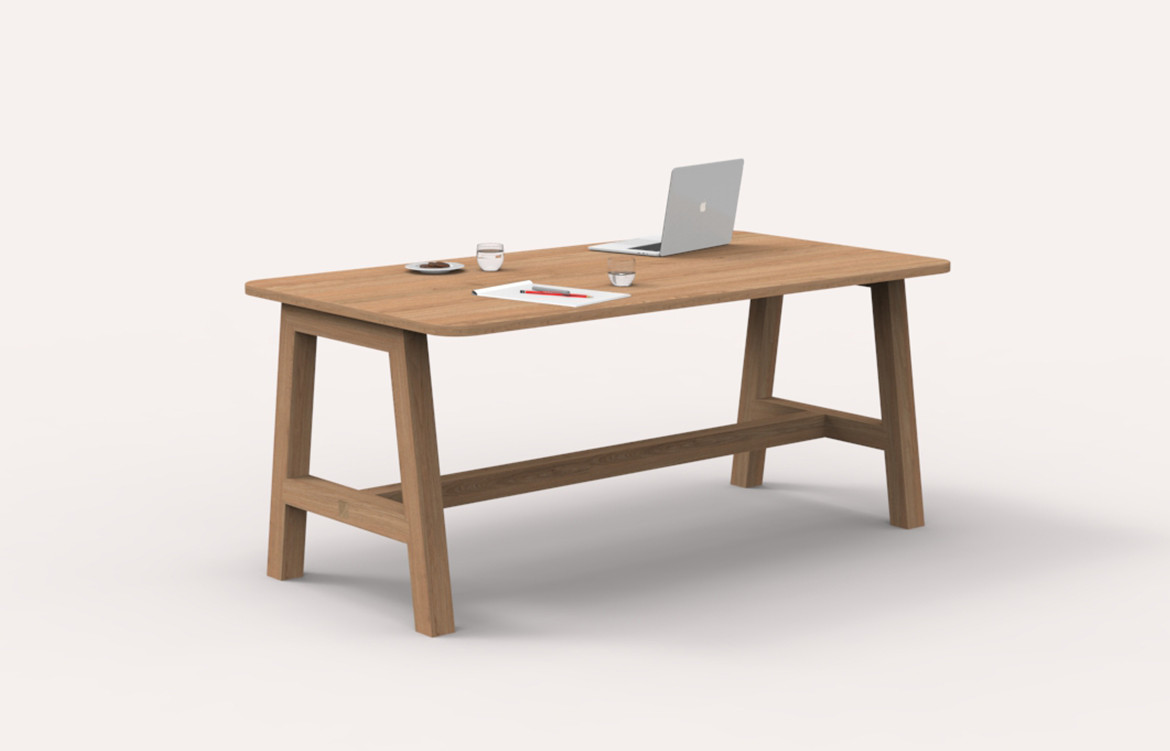 Province Timber Table | Office Furniture | AWM | Indesignlive The ...