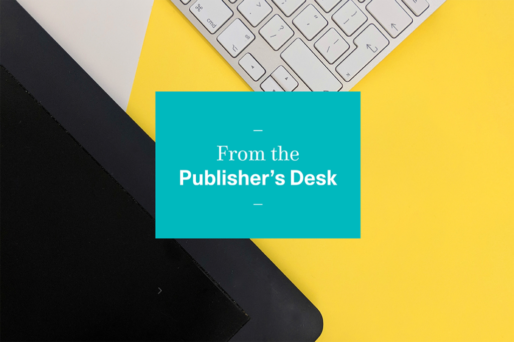 From the Publisher's Desk this March | IndesignLive