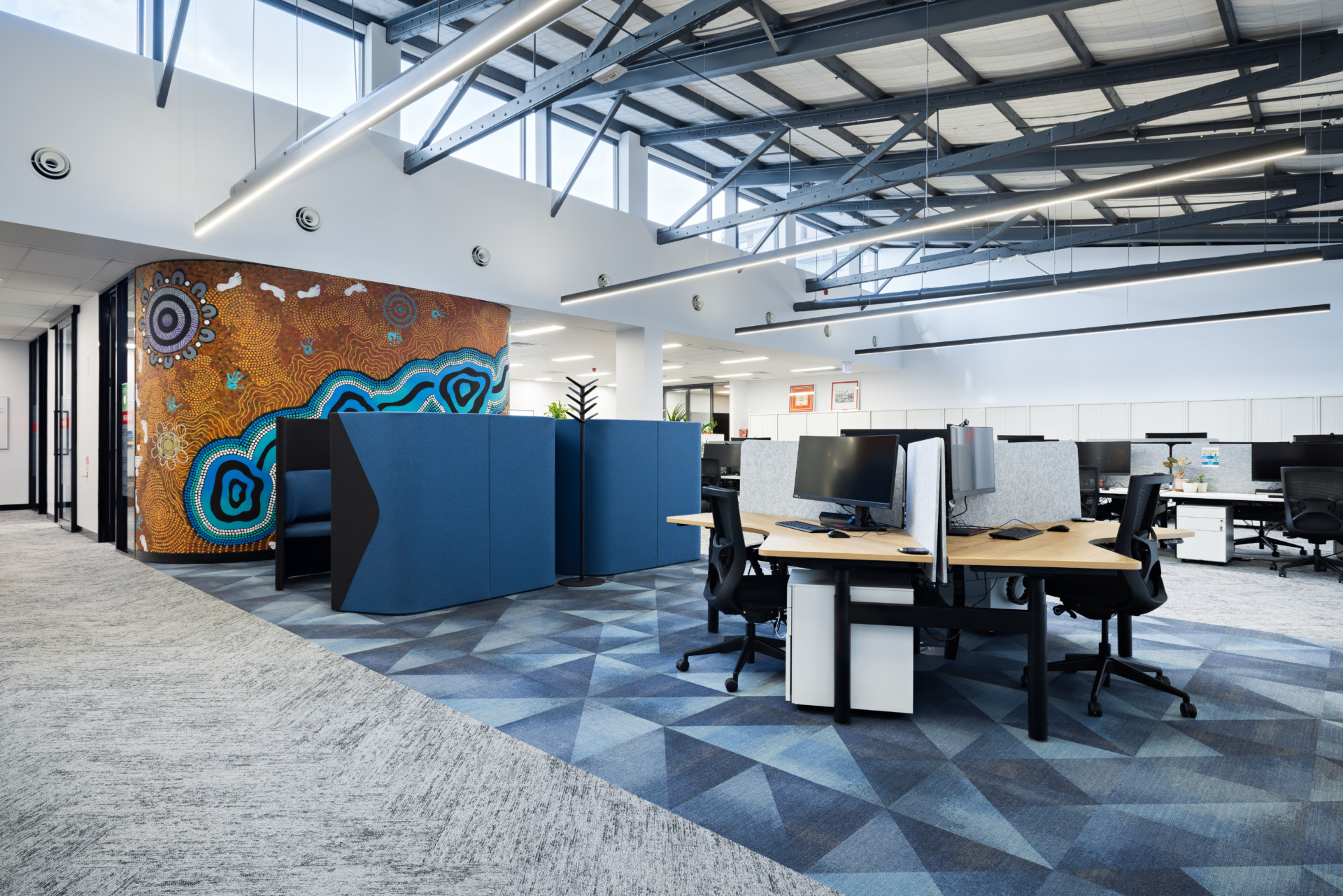 Milliken used by Liquid Design for Red Cross | IndesignLive