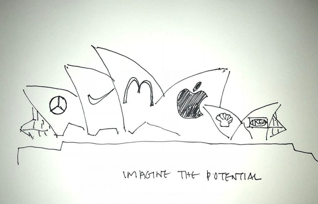 Stephen Todd reflects on the Sydney Opera House being a billboard ...