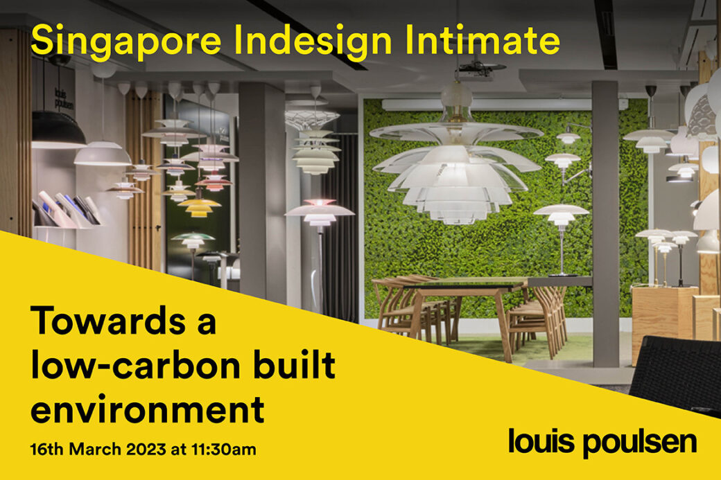Singapore Indesign Intimate: Towards a low-carbon built environment ...