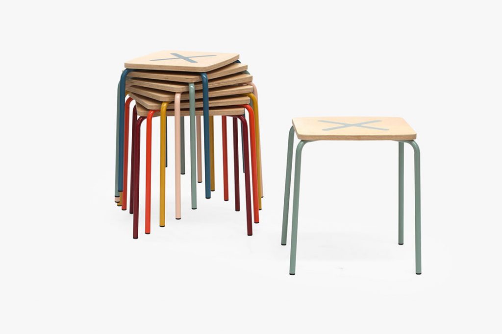 Minimalism meets colour with the Staple Stool | IndesignLive