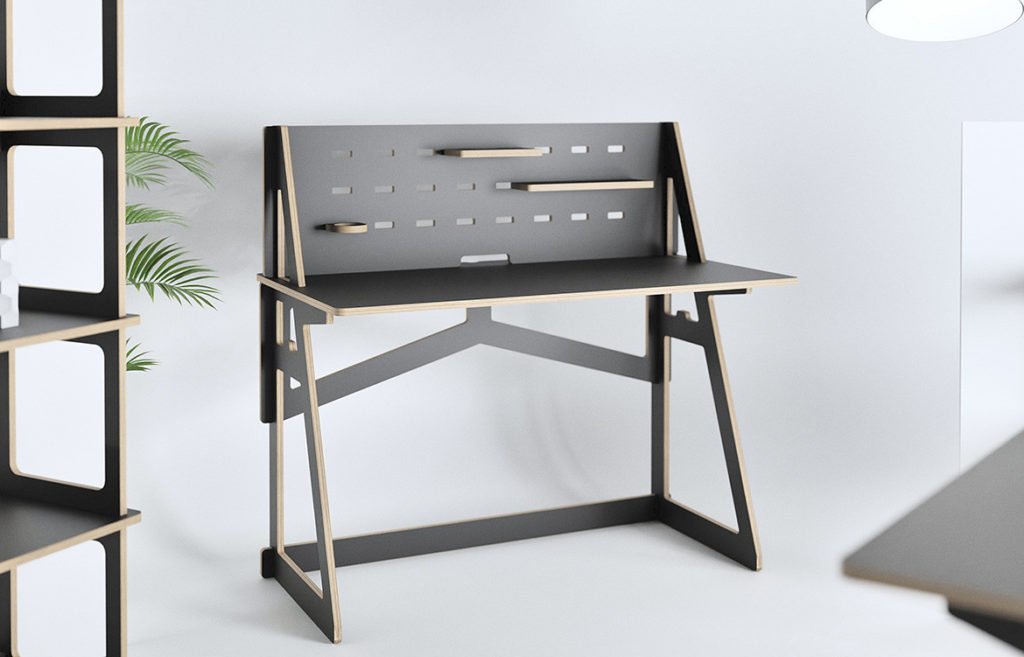A-Line Design Desk - Satelight | IndesignLive