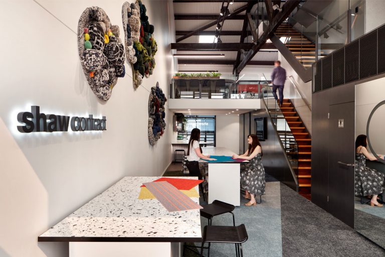 Shaw Contract’s new waterfront showroom sends ripples through Sydney’s ...