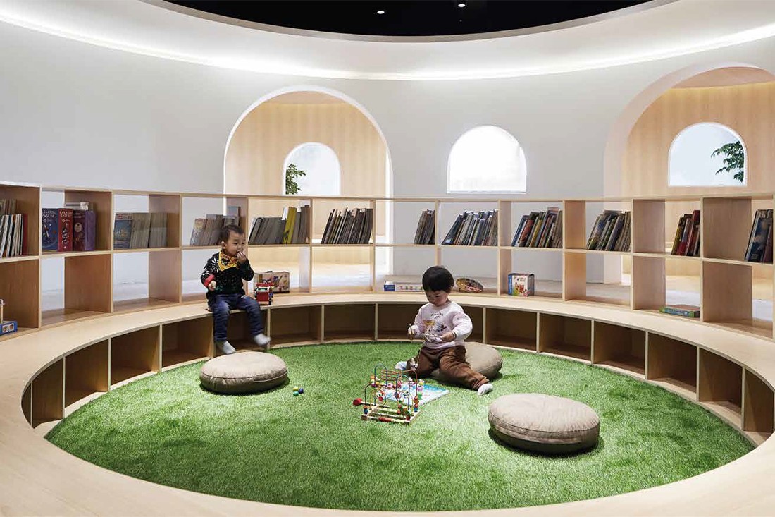 Playing With Shapes: Children's Library | IndesignLive
