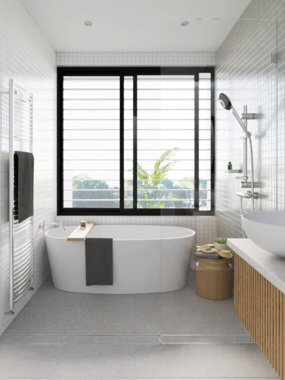 Stormtech 120SCS shower screen support drain | IndesignLive