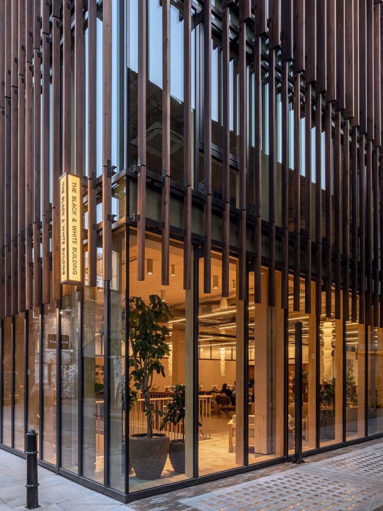 The timber Black & White Building | IndesignLive