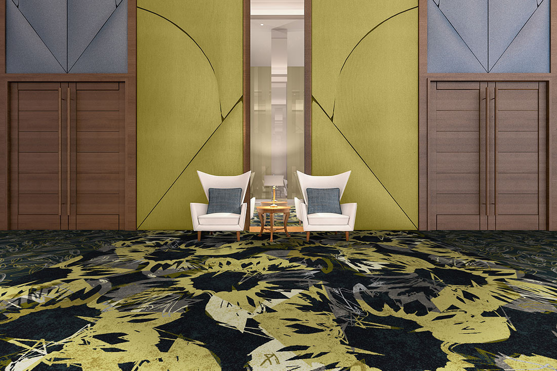 The future for hospitality carpeting is modular | IndesignLive