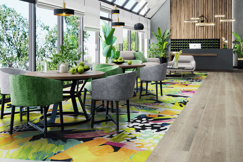 The future for hospitality carpeting is modular | IndesignLive