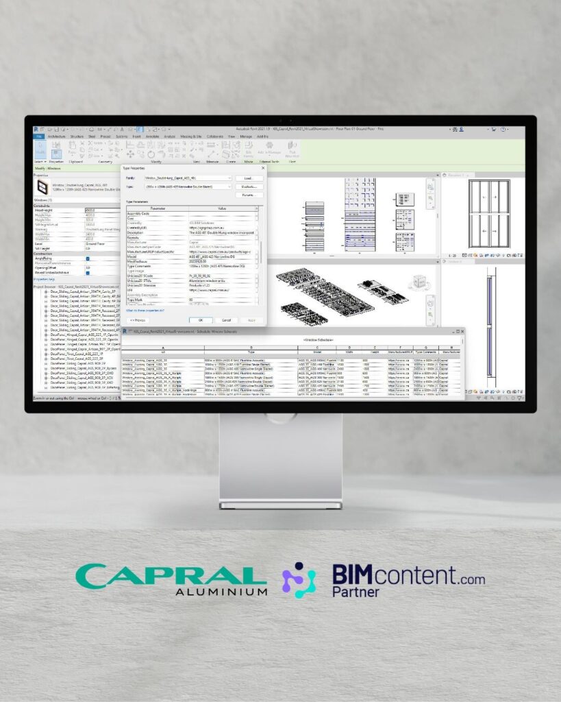 Capral - Revit (BIM) Content Library | IndesignLive