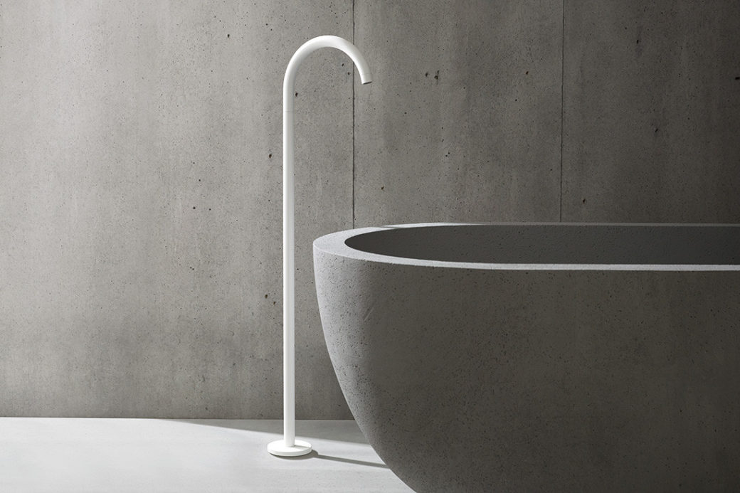 Exquisite Matt White Tapware With VOLA | IndesignLive