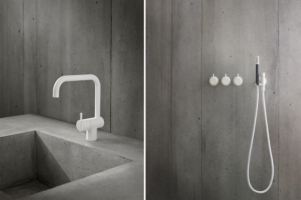 Exquisite Matt White Tapware With VOLA | IndesignLive
