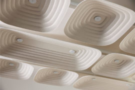 Woven Image - Fuji acoustic ceiling tiles | IndesignLive