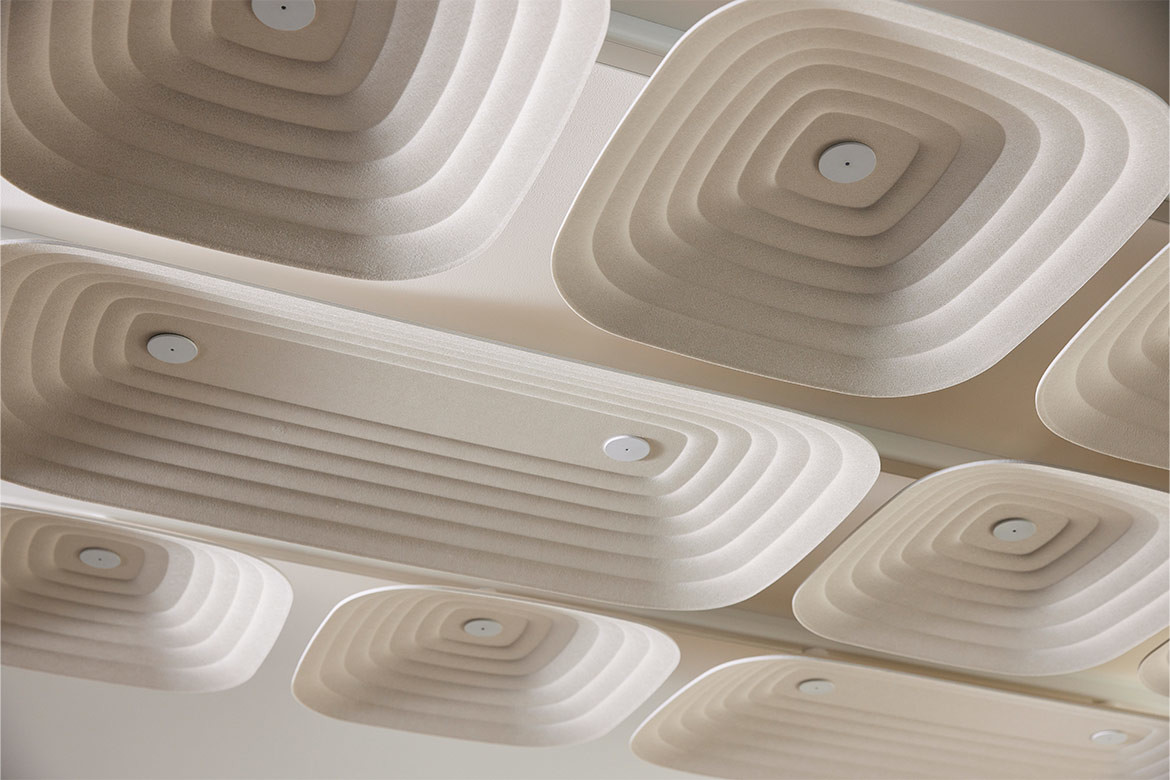 Woven Image - Fuji acoustic ceiling tiles | IndesignLive