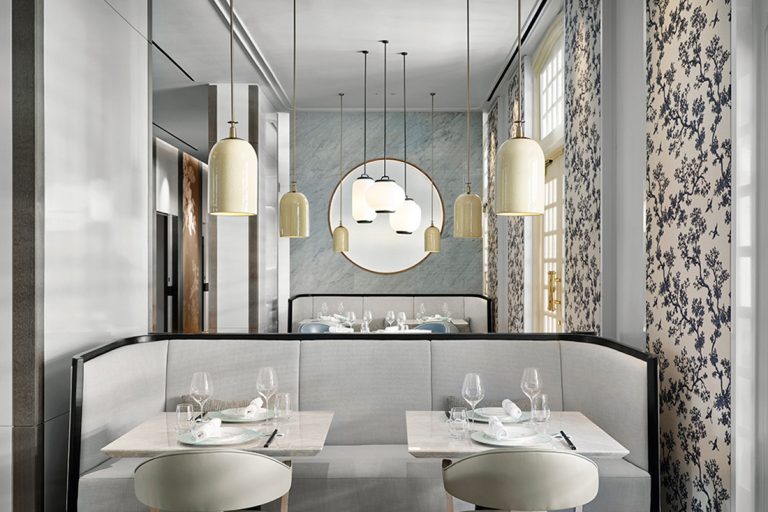 Design for fine dining is its own art form at Yi Raffles Hotel ...
