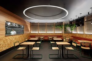KICKS is contemporary sports bar by Zwei Architecture | IndesignLive