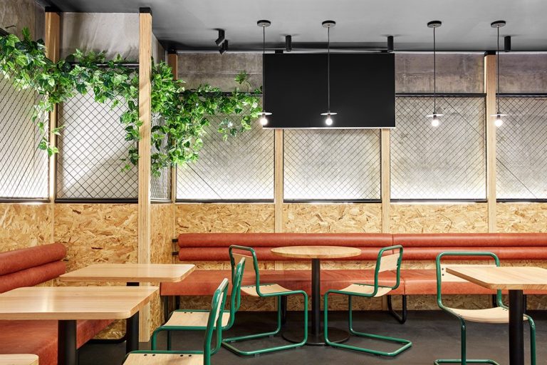 KICKS is contemporary sports bar by Zwei Architecture | IndesignLive