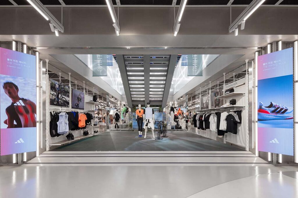 Seoul's adidas flagship store offers a constantly evolving experience ...