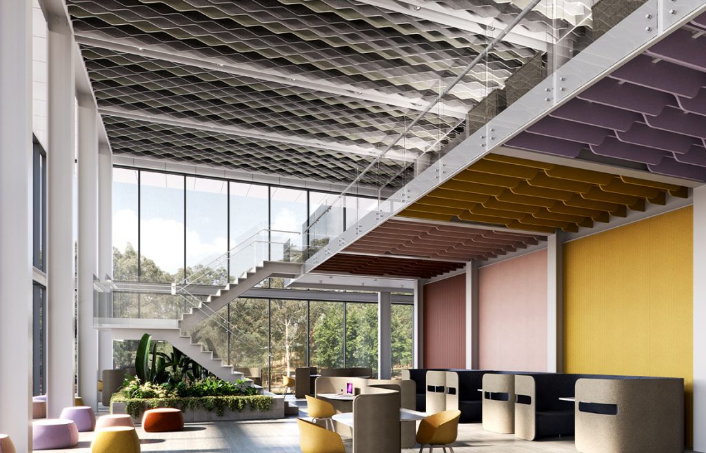 Array Ceiling Solution - Woven Image | IndesignLive