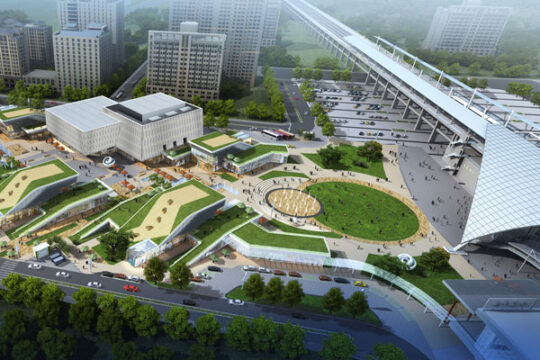 Taiwan High Speed Rail Hsin Chu Station Mall | Indesign Live: Interior ...