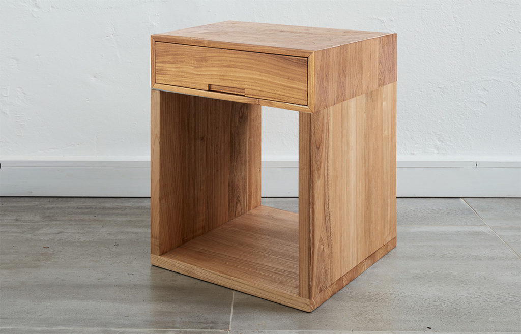 Bob Bedside Table Square - Reddie Furniture | IndesignLive