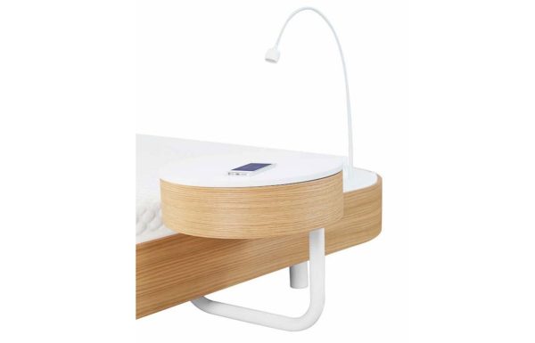 Corian® Charging Surface Bedside Table - Corian | IndesignLive