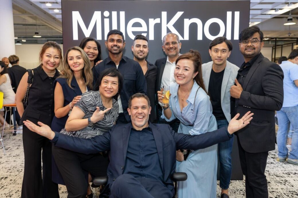 XTRA & MillerKnoll showroom Singapore | IndesignLive