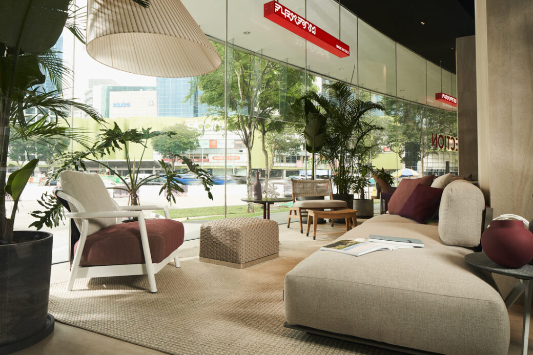 Flexform Unveils Its First Dedicated Outdoor Collection In Singapore ...