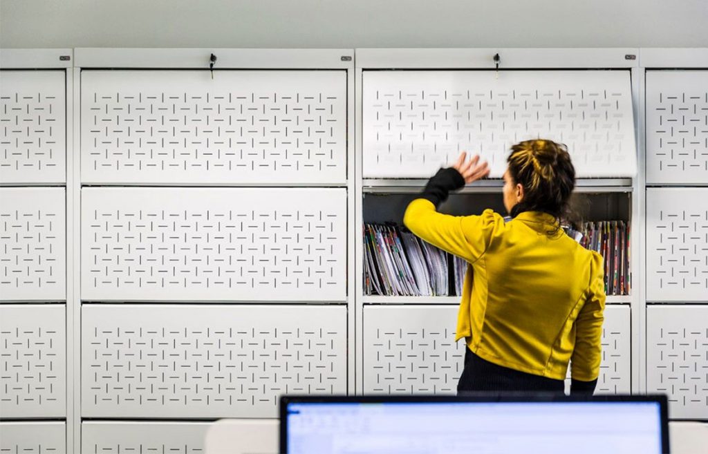 Flipper Door Cabinets - CSM Office | IndesignLive