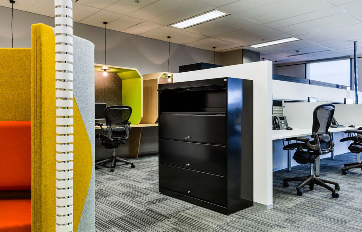 Flipper Door Cabinets | CSM Office | IndesignLive Collection