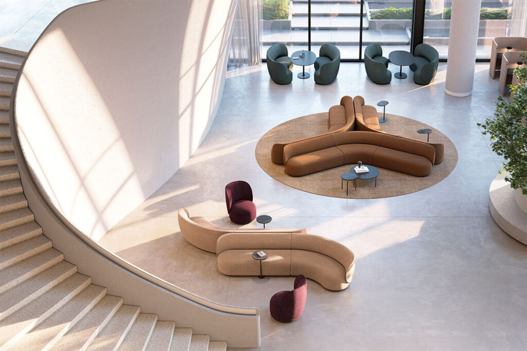 Hélice Collection and Australian modular seating design