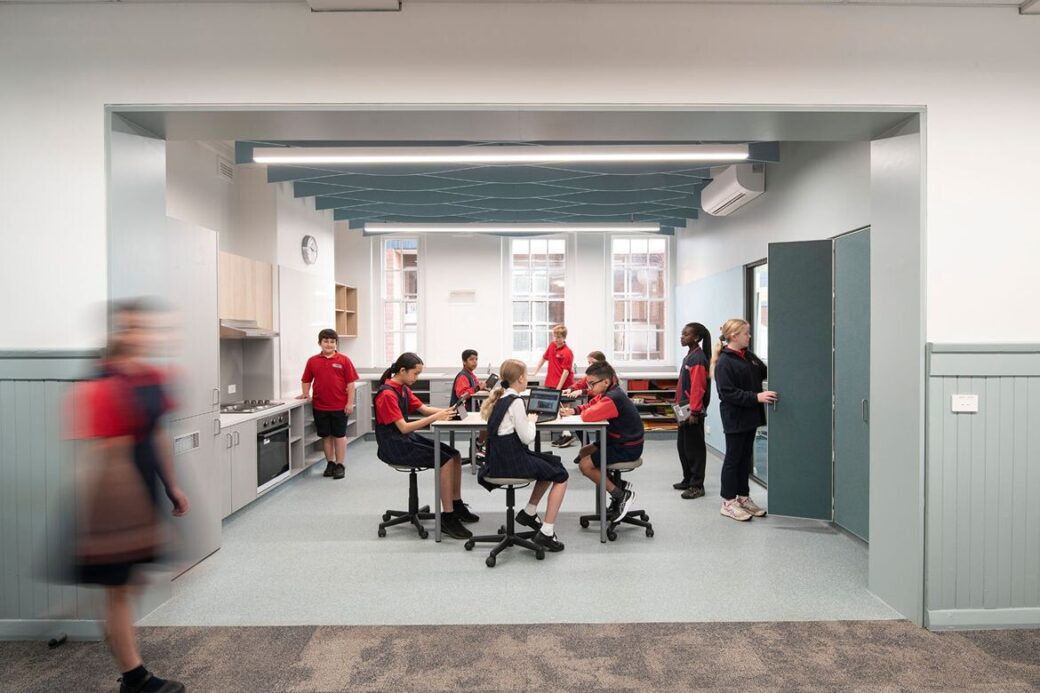 Acoustic design at Moonee Ponds Primary School
