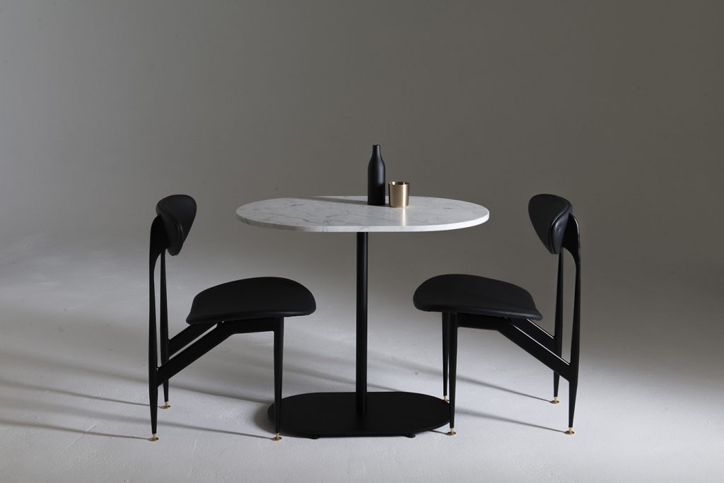 pillar cafe table - grazia&co. | IndesignLive