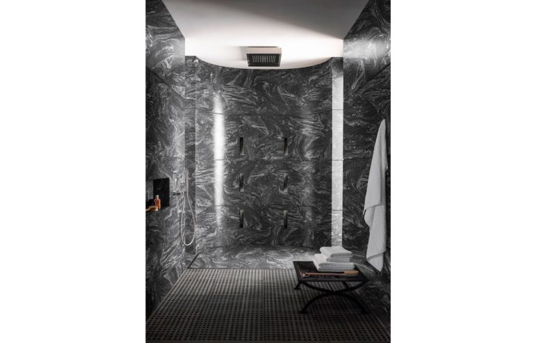 Corian CASF Cosmos Prima for Bathrooms | IndesignLive