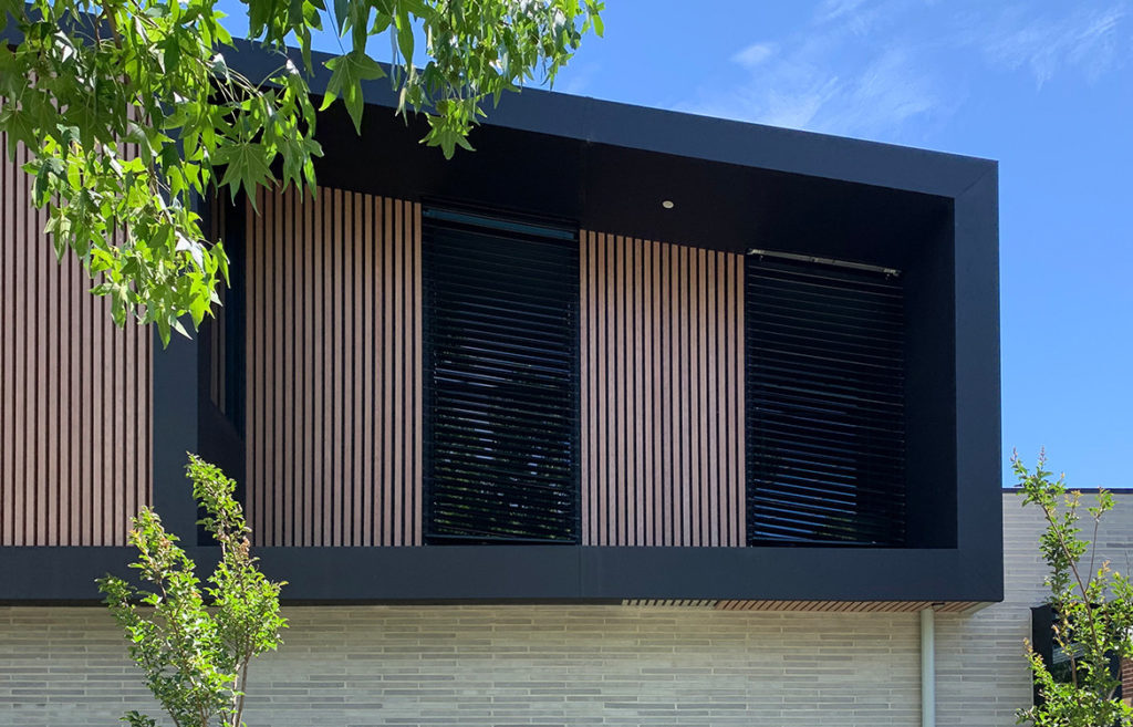 Asymmetric External Venetian Blinds - Warema - Shade Factor | IndesignLive