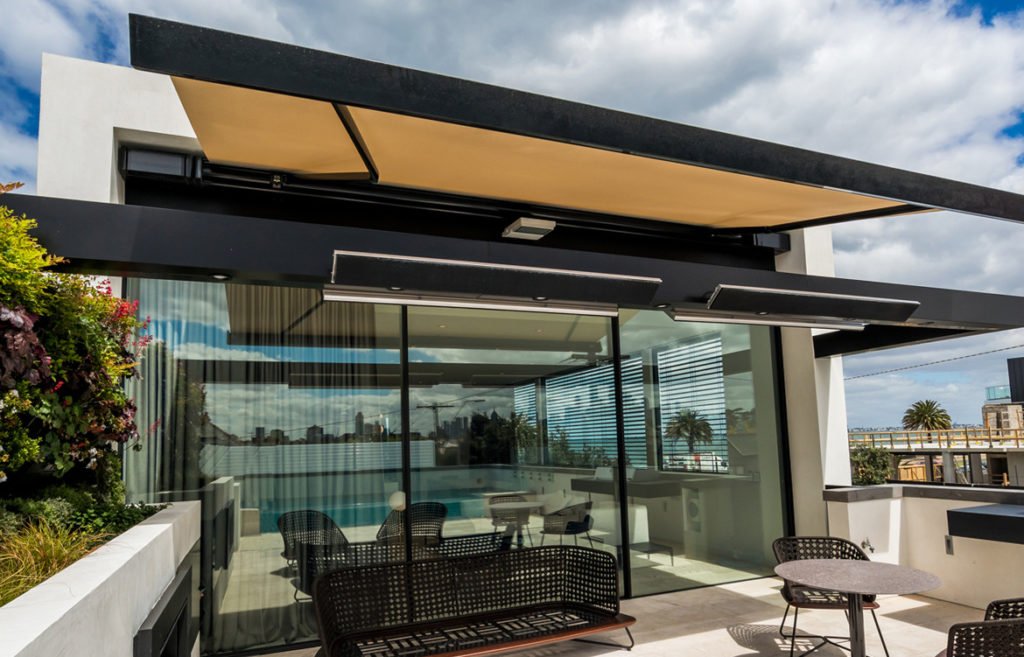 Retractable Folding Arm Awnings - Warema - Shade Factor | IndesignLive