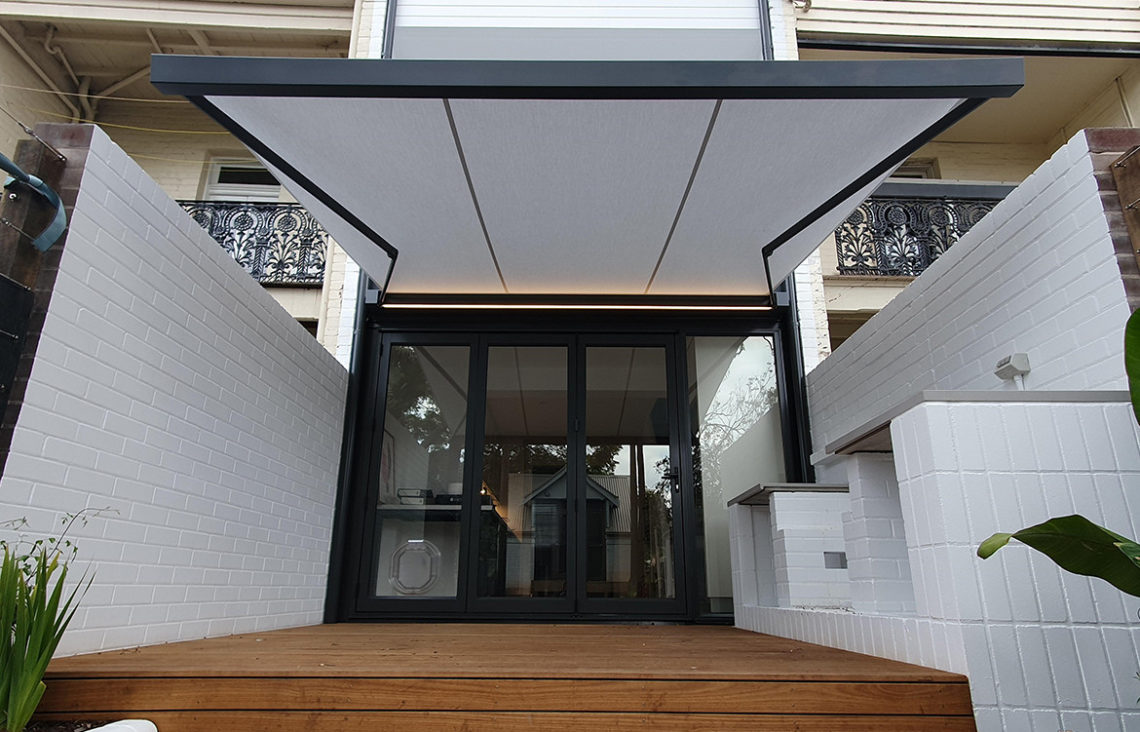 Retractable Folding Arm Awnings - Warema - Shade Factor | IndesignLive